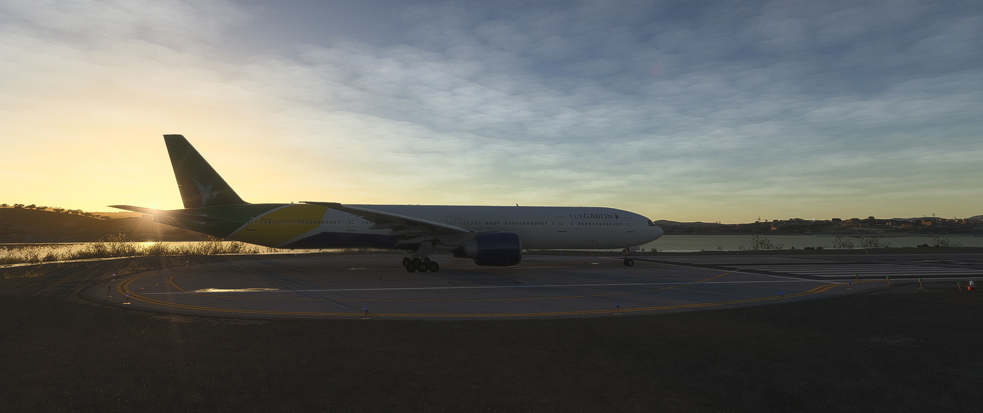 Boeing 777-300ER Fly Gabon (TR-KLM) for Microsoft Flight Simulator | MSFS