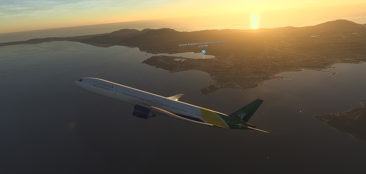 Boeing 777-300ER Fly Gabon (TR-KLM) for Microsoft Flight Simulator | MSFS