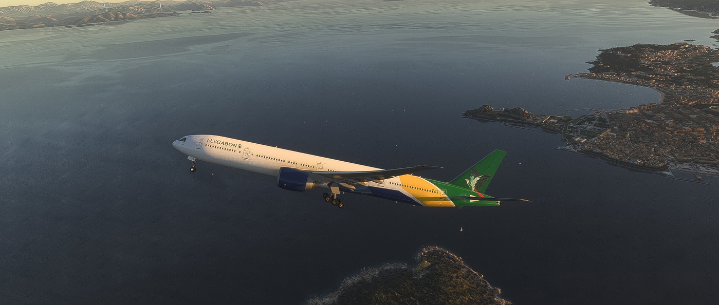 Boeing 777-300ER Fly Gabon (TR-KLM) for Microsoft Flight Simulator | MSFS