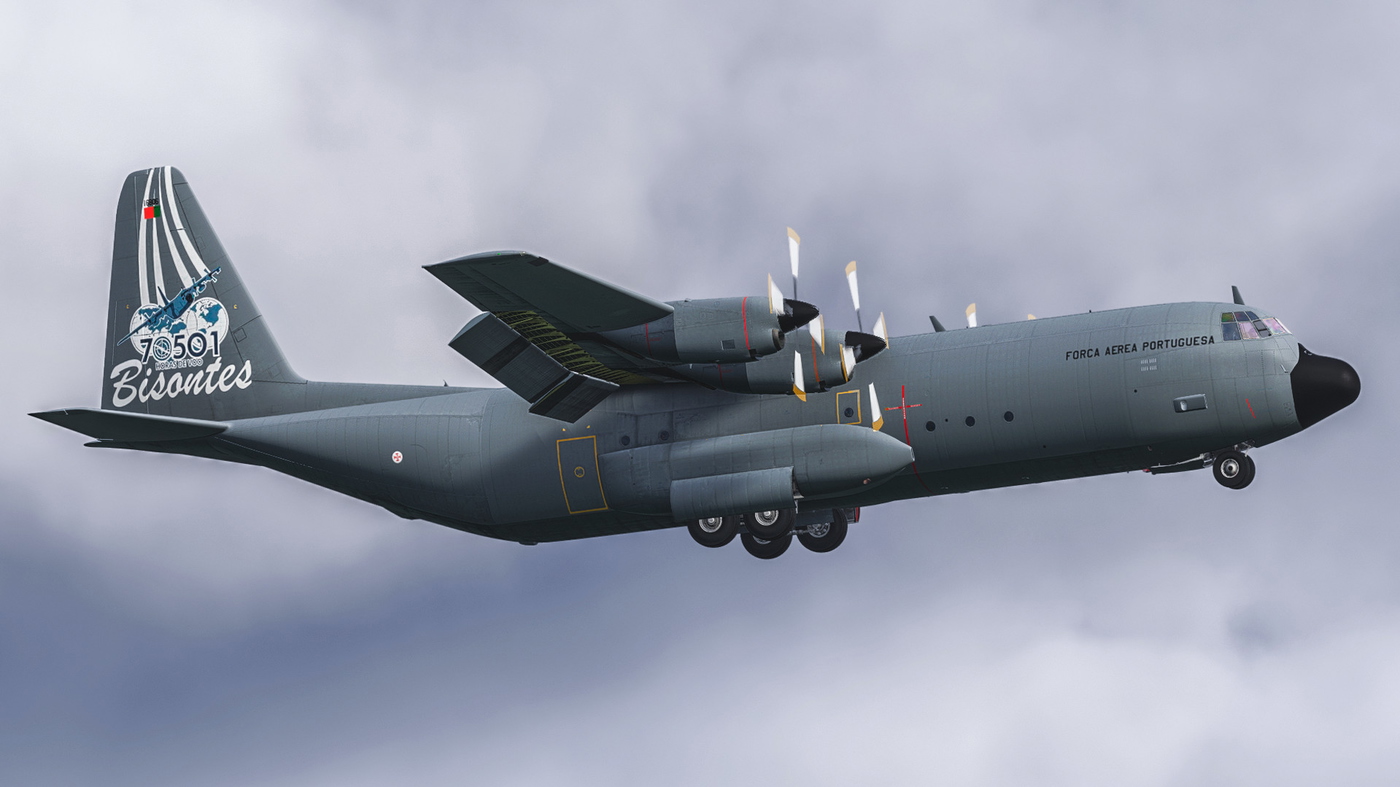 C130H-30 | Portuguese Air Force | CaptainSim L100-30 8k | MSFS2024 para ...