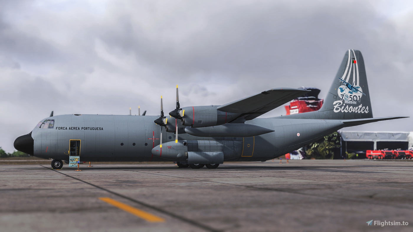 C130H-30 | Portuguese Air Force | CaptainSim L100-30 8k | MSFS2024 para ...