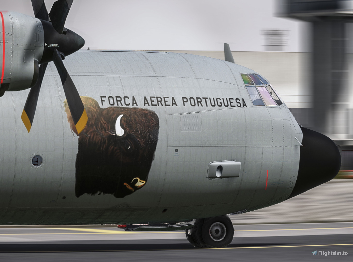 C130H-30 | Portuguese Air Force 16801 | CaptainSim L100-30 8k ...