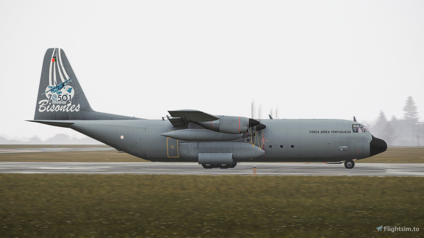 C130H-30 | Portuguese Air Force | CaptainSim L100-30 8k | MSFS2024 para ...