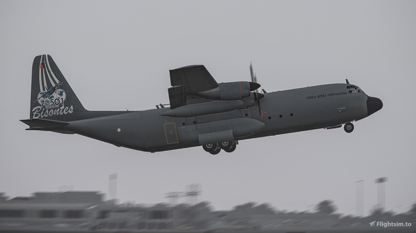 C130H-30 | Portuguese Air Force | CaptainSim L100-30 8k | MSFS2024 para ...