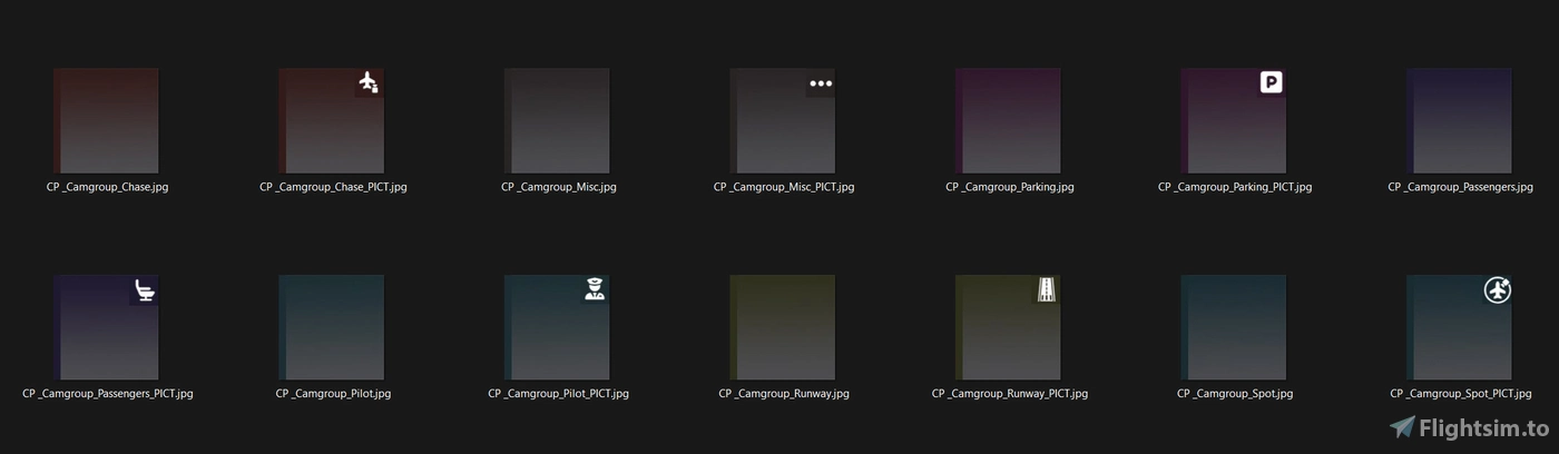 Chaseplane Streamdeck Icon Pack для Microsoft Flight Simulator | MSFS
