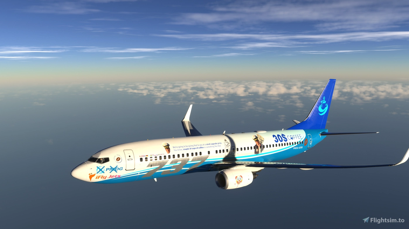 Coffee Airlines | PMDG B737-800 per Microsoft Flight Simulator | MSFS