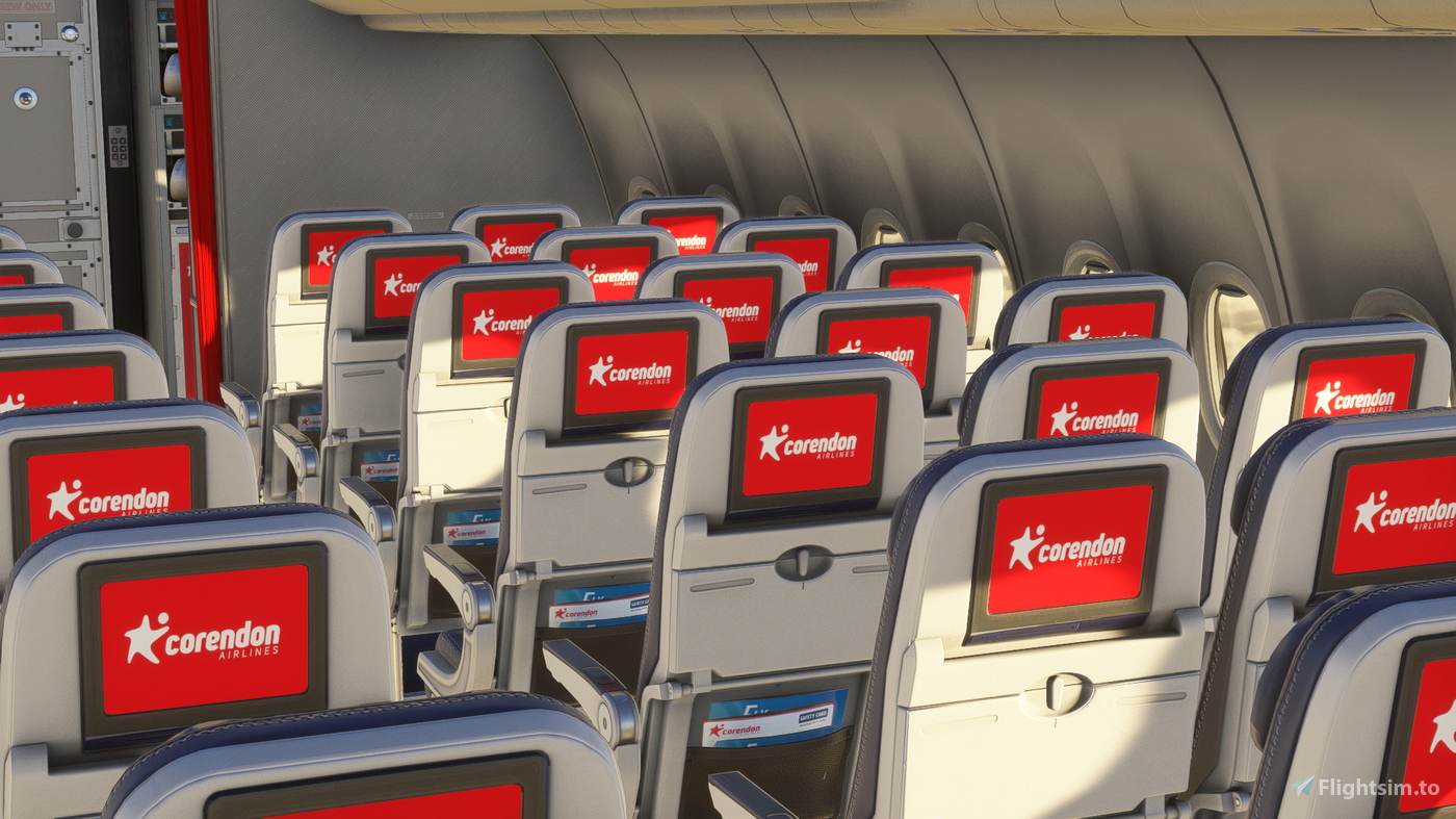 Corendon Airlines [Package] w/Cabin PMDG 737-800 (2024) 对于 Microsoft ...