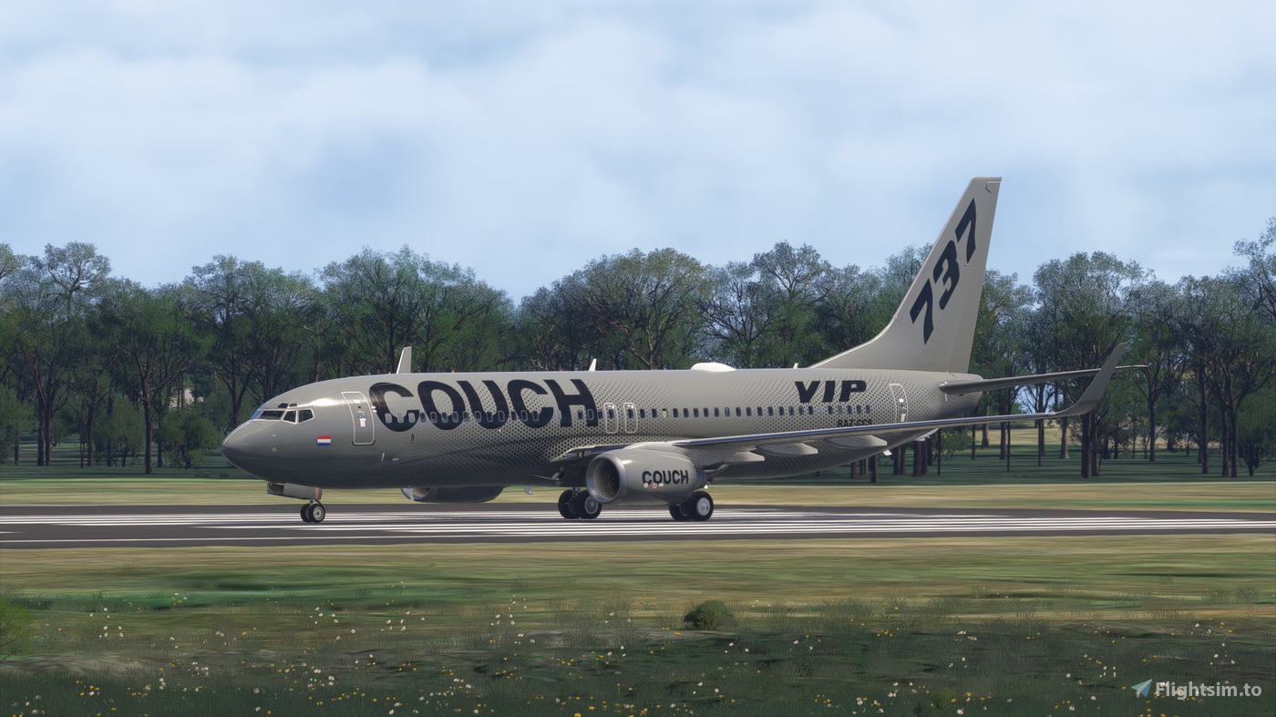 Couch PMDG 737-800BBJ Private para Microsoft Flight Simulator | MSFS