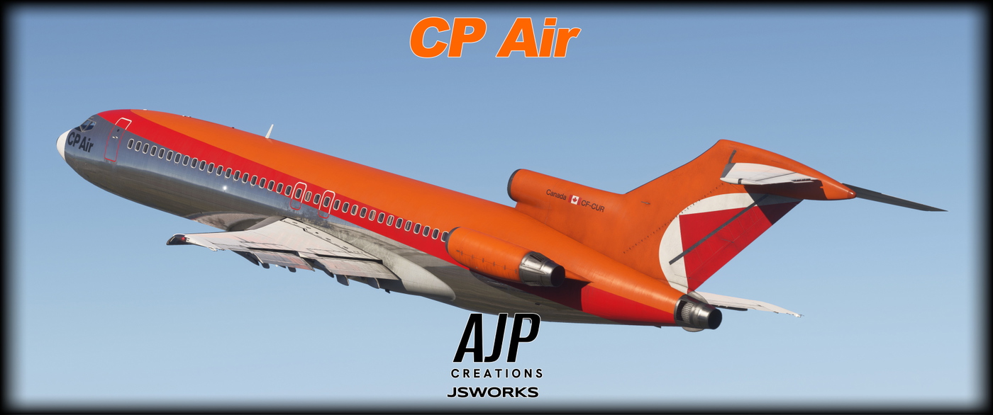 CP Air - CF-CUR - Boeing 727-100 para Microsoft Flight Simulator | MSFS