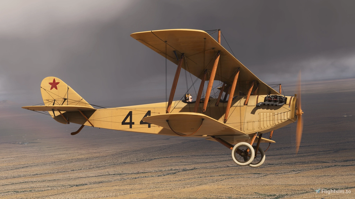 Curtiss Jenny 1st Aero Squadron für Microsoft Flight Simulator | MSFS