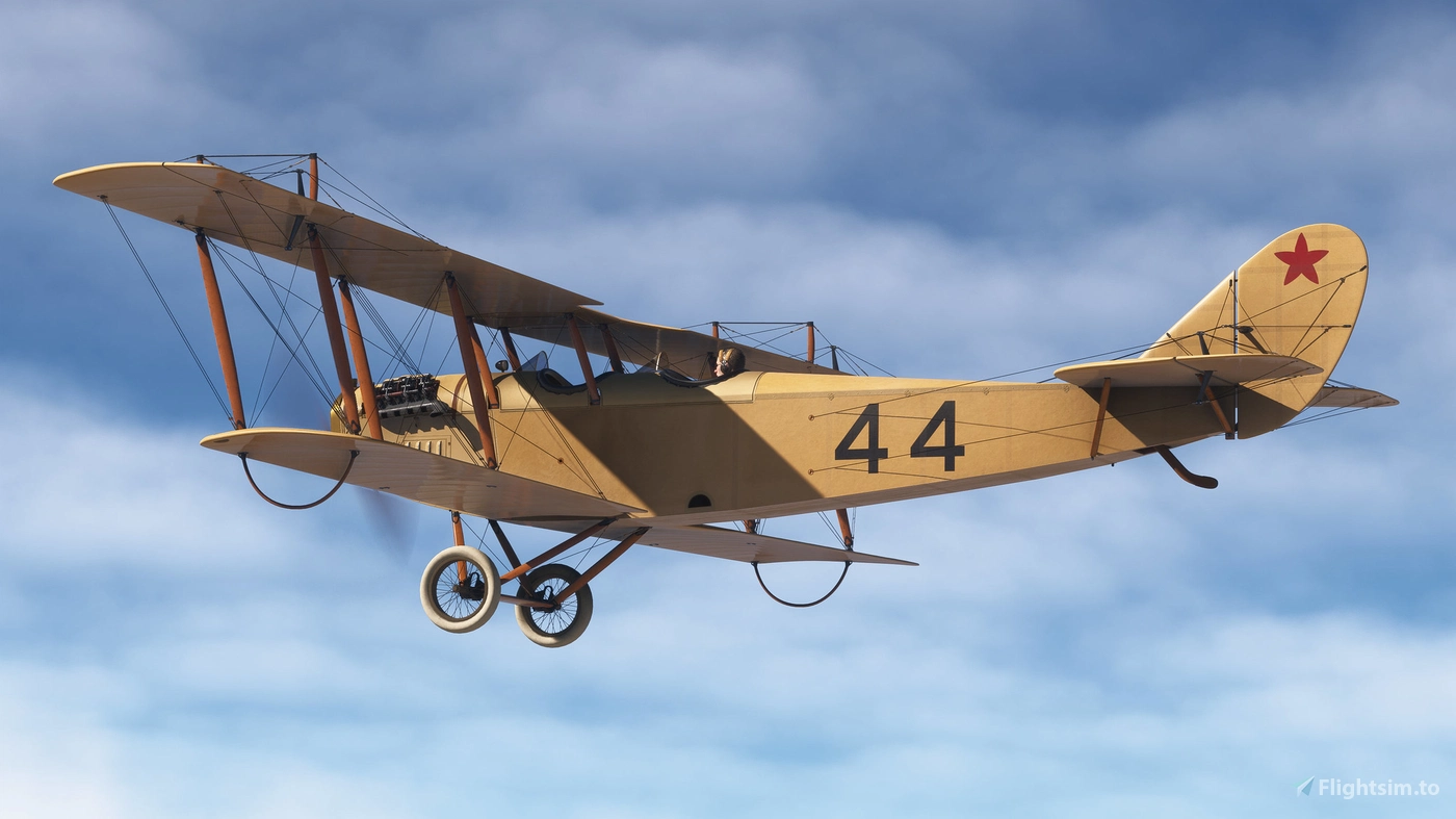 Curtiss Jenny 1st Aero Squadron für Microsoft Flight Simulator | MSFS