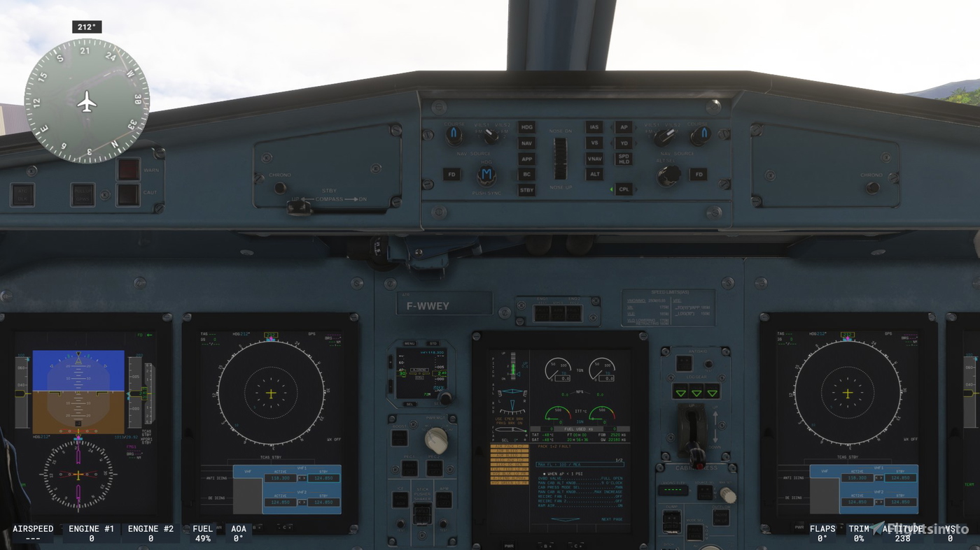 Custom Camera Views for ATR 42/72-600 for Microsoft Flight Simulator | MSFS