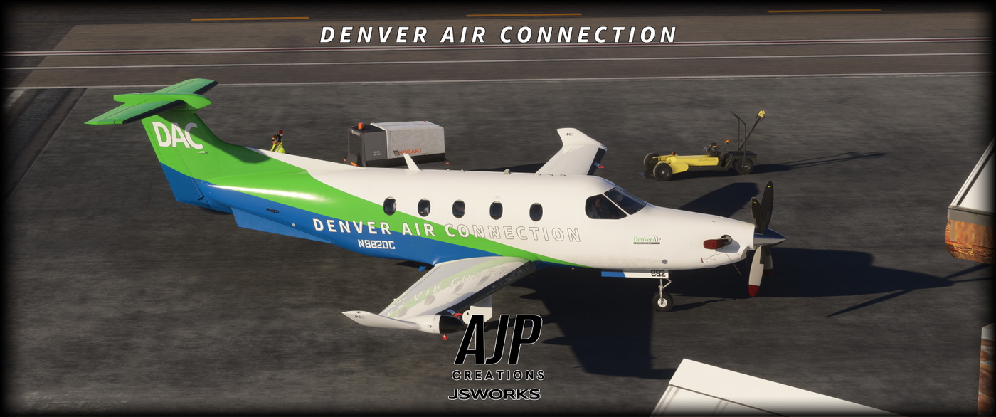 Denver Air Connection - N882DC - SWS PC-12 for Microsoft Flight ...
