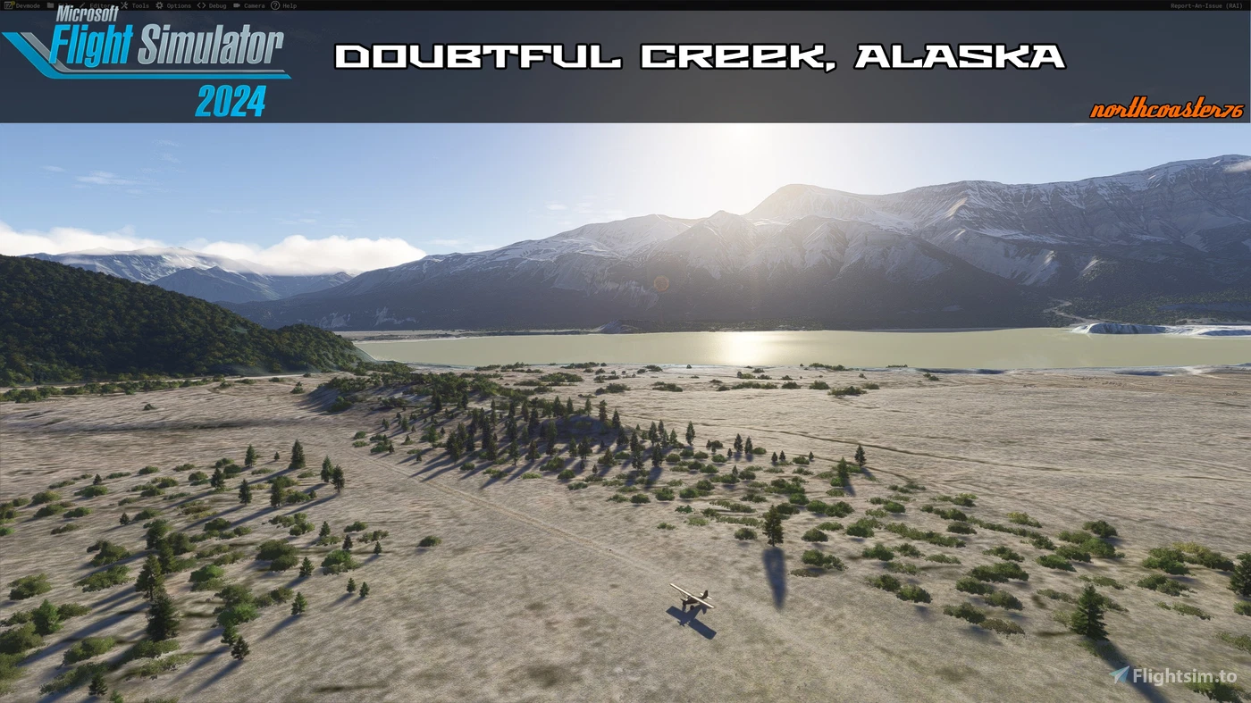 Doubtful Creek, AK pour Microsoft Flight Simulator | MSFS