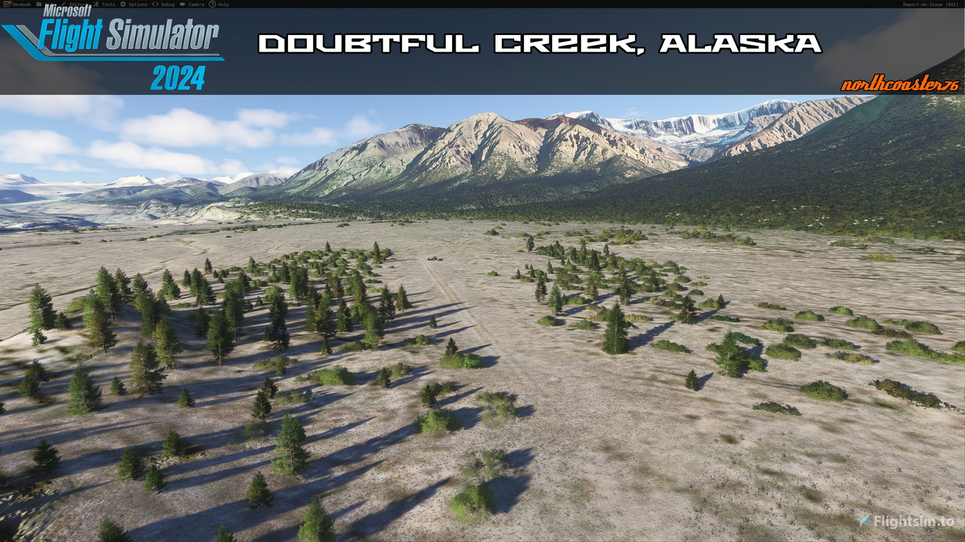 Doubtful Creek, AK pour Microsoft Flight Simulator | MSFS