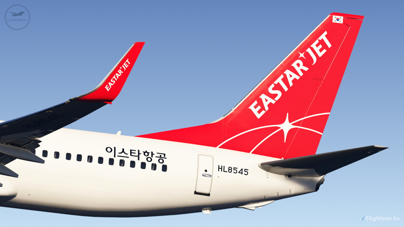 Eastar Jet (HL8545) [Boeing 737-800] for Microsoft Flight Simulator | MSFS