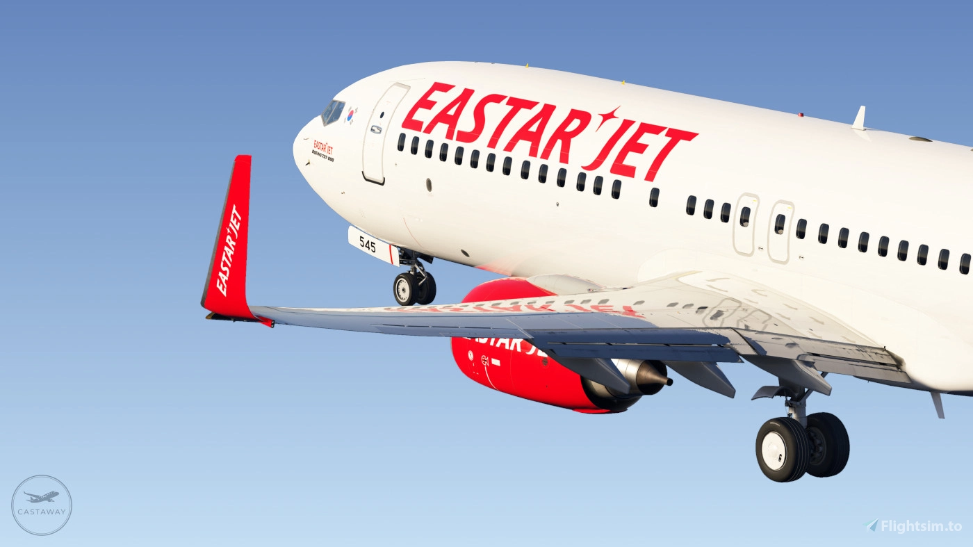 Eastar Jet (HL8545) [Boeing 737-800] for Microsoft Flight Simulator | MSFS