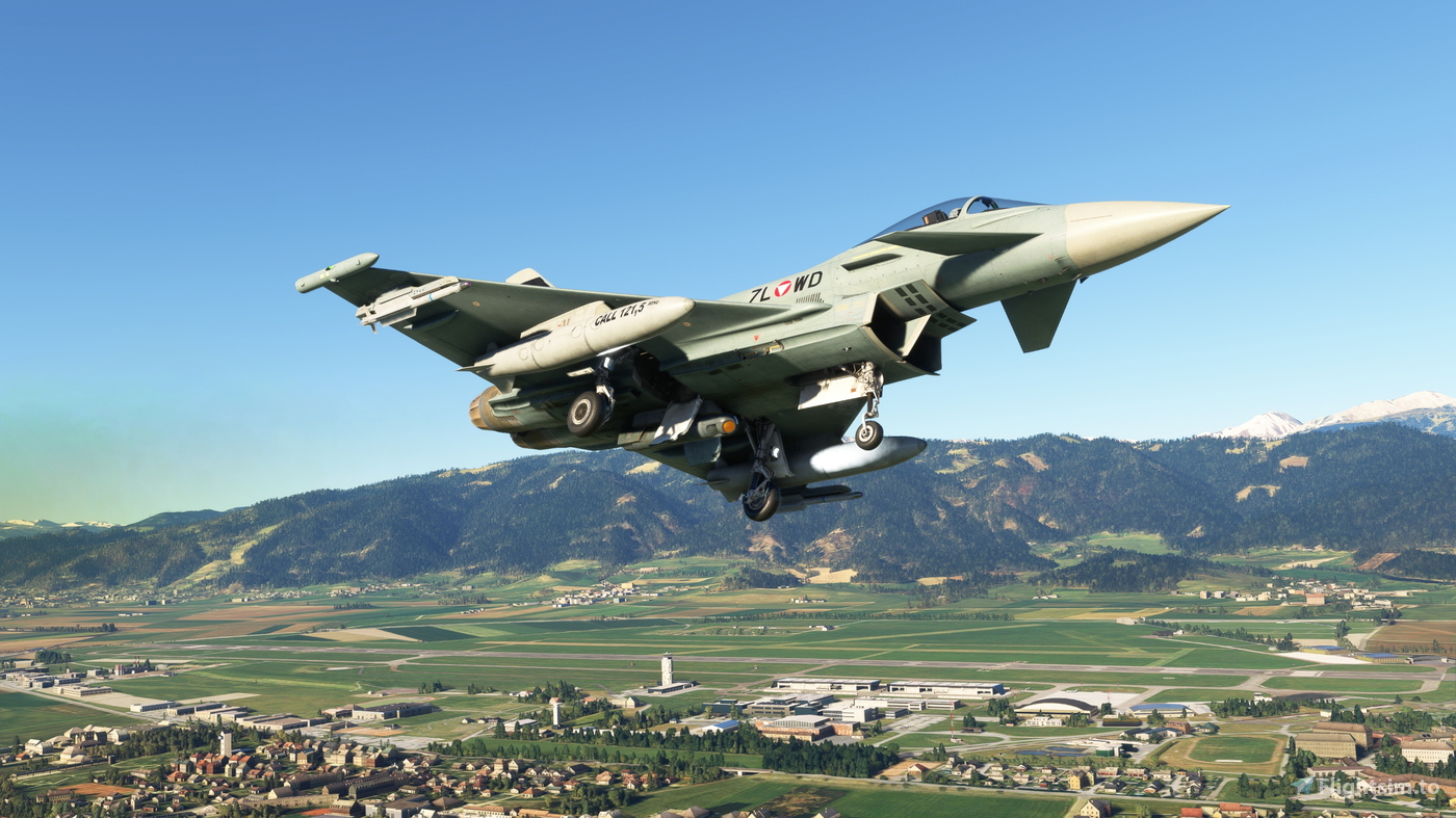 EFA Typhoon - IndiaFoxtEcho Austria Air Force для Microsoft Flight ...