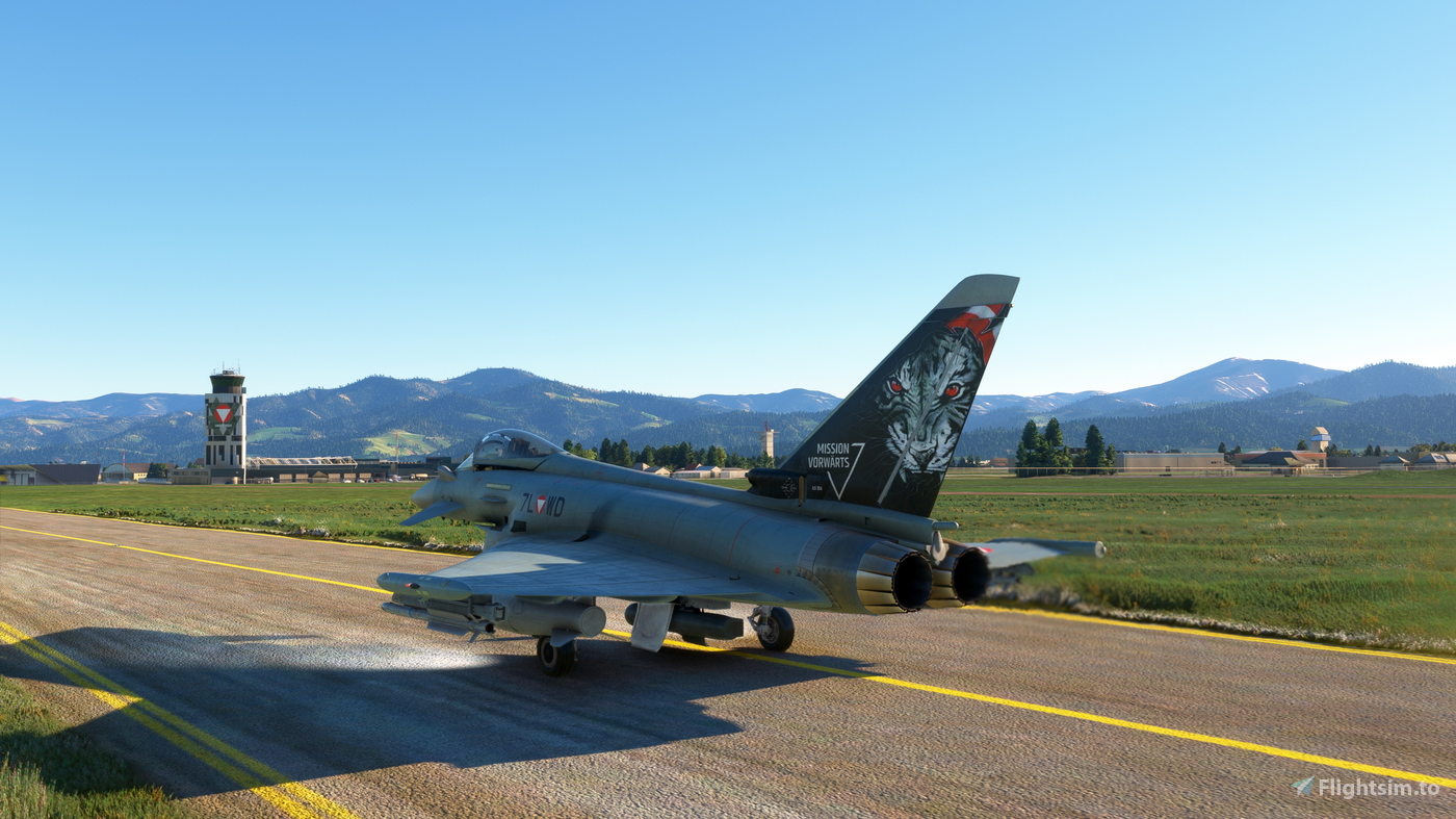 EFA Typhoon - IndiaFoxtEcho Austria Air Force voor Microsoft Flight ...