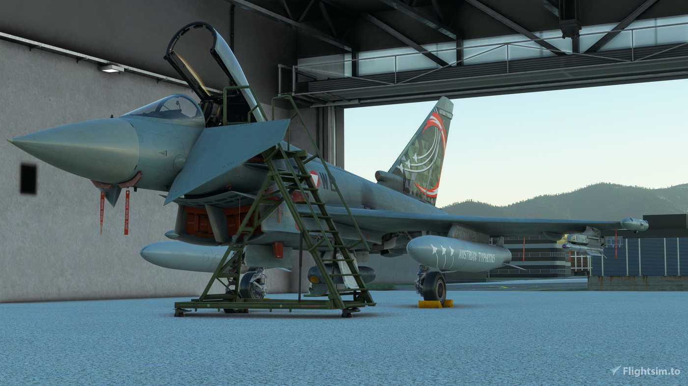 EFA Typhoon - IndiaFoxtEcho Austrian Air Force 7L-WB for Microsoft ...