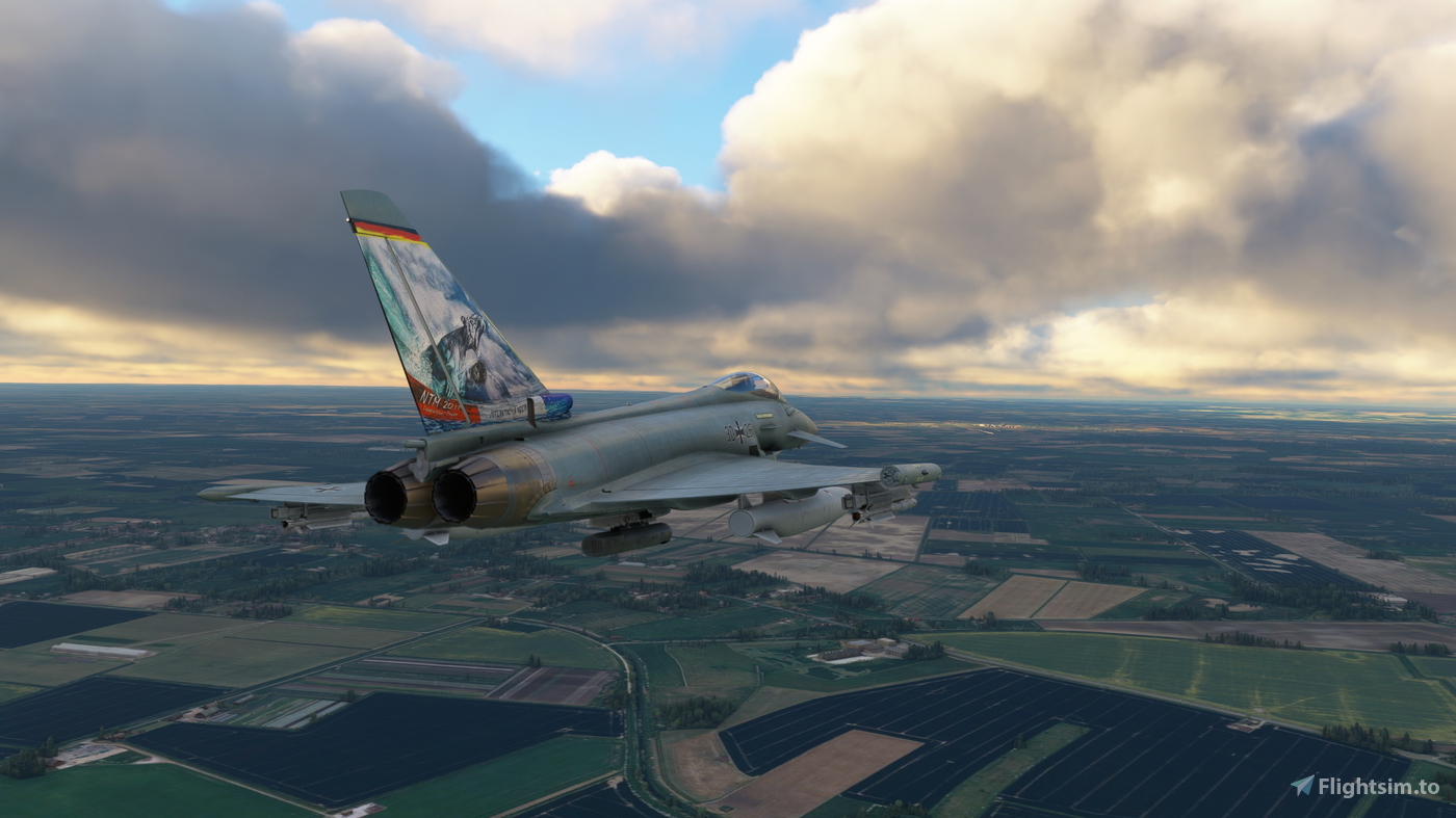 EFA Typhoon - IndiaFoxtEcho Germany Air Force 30+26 NTM17 per Microsoft ...