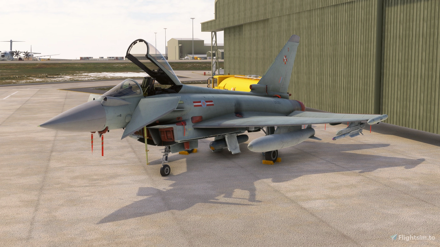 EFA Typhoon - IndiaFoxtEcho RAF ZK301 für Microsoft Flight Simulator | MSFS