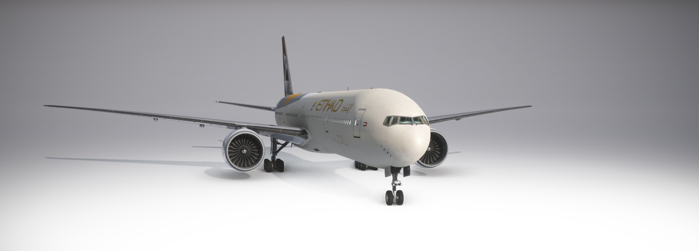 Etihad Airways Boeing 777-300ER (A6-ETG) – Real-World SimBrief Airframe ...