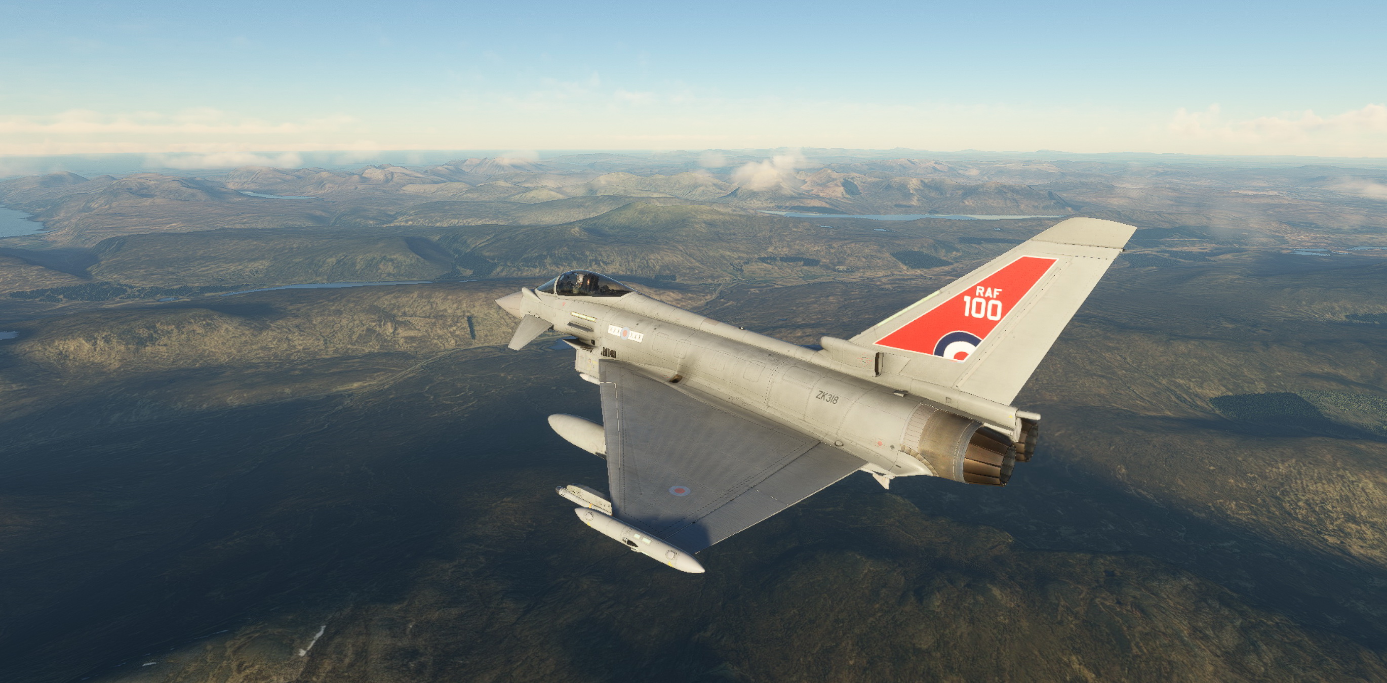 Eurofighter EFA-2000 RAF ZK318 RAF Centenary - MSFS Add-on - Flightsim.to