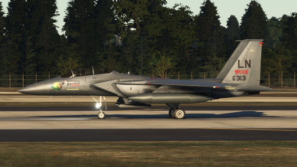 F-15E White Rain nose art (Sploog jet) 91-309 fictional pour Microsoft ...
