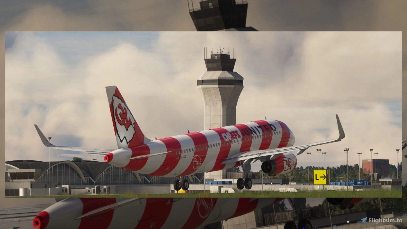 Fenix A320 | United x KC Chiefs |MSFS 2020 | [Fictional] per Microsoft ...