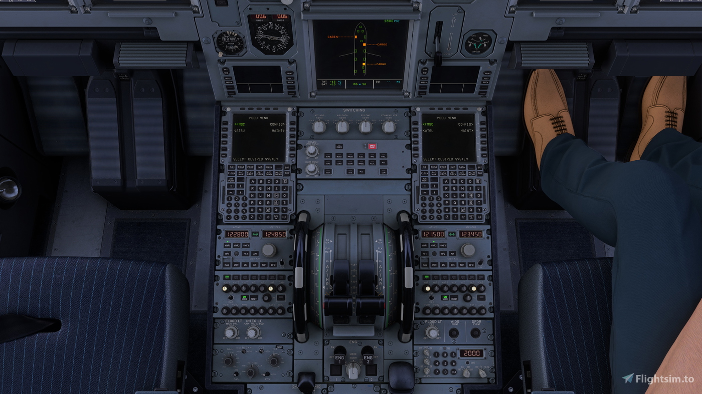 Fenix A321 Custom Views pour Microsoft Flight Simulator | MSFS