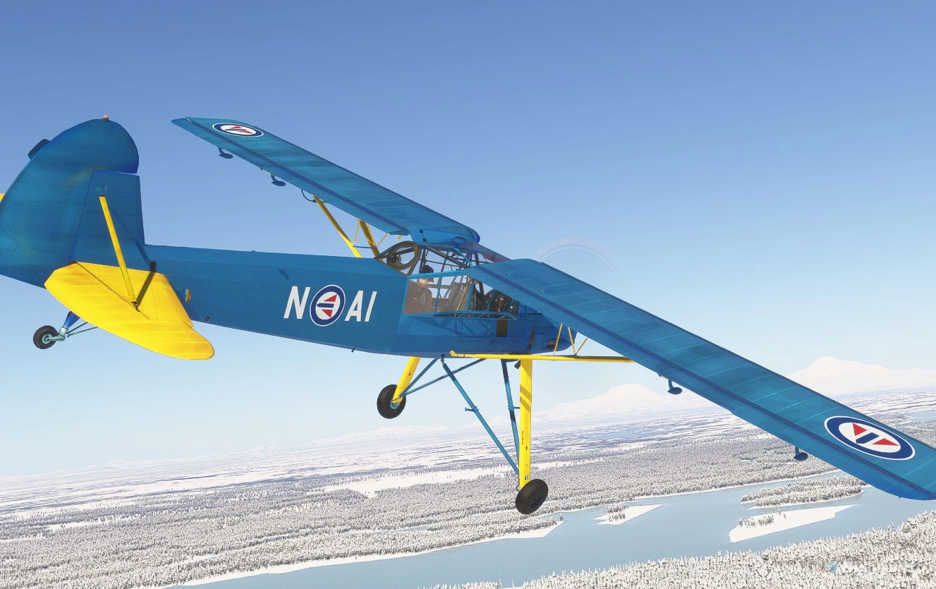 Fieseler Storch Fi156 – Norwegian Air Force N-AI pour Microsoft Flight ...