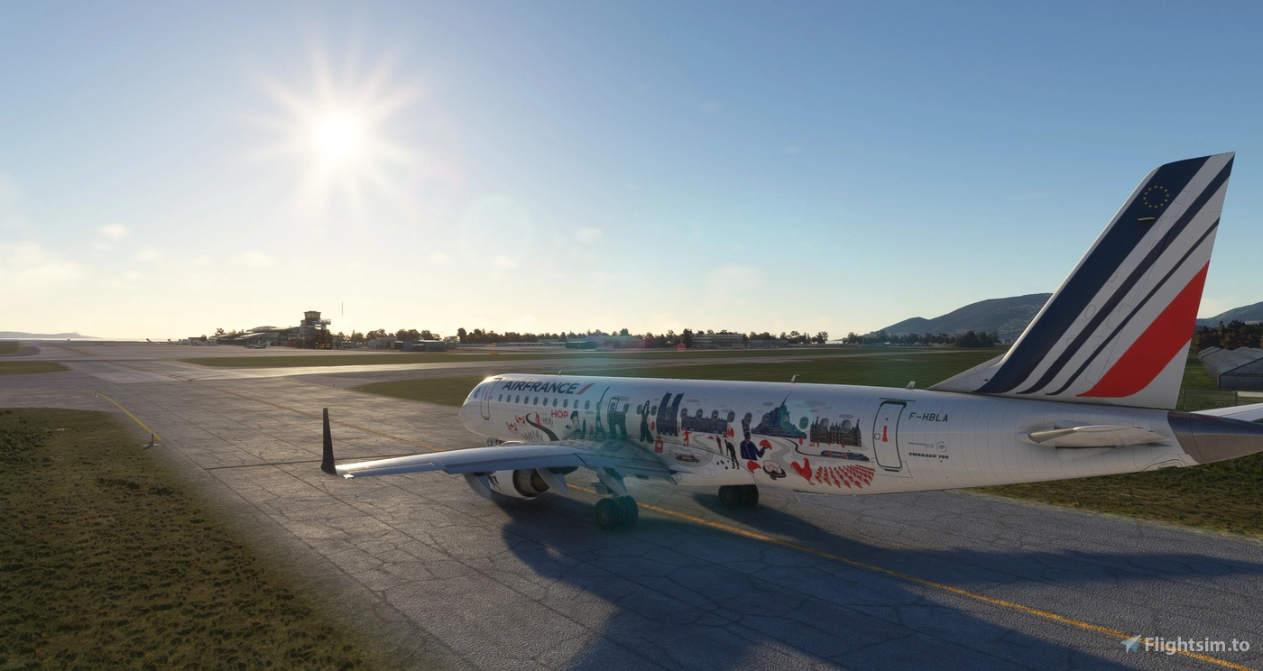 FlightSim Studio - E190 - Air France HOP 'French Wanderlust' (SWISS ...