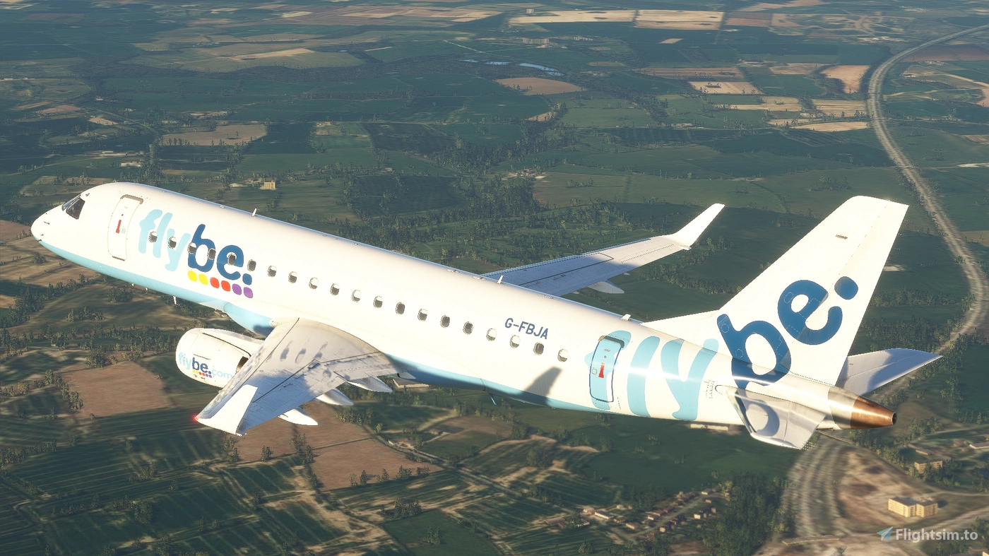 Flybe (circa 2011) G-FBJA | w/Cabin for Microsoft Flight Simulator | MSFS