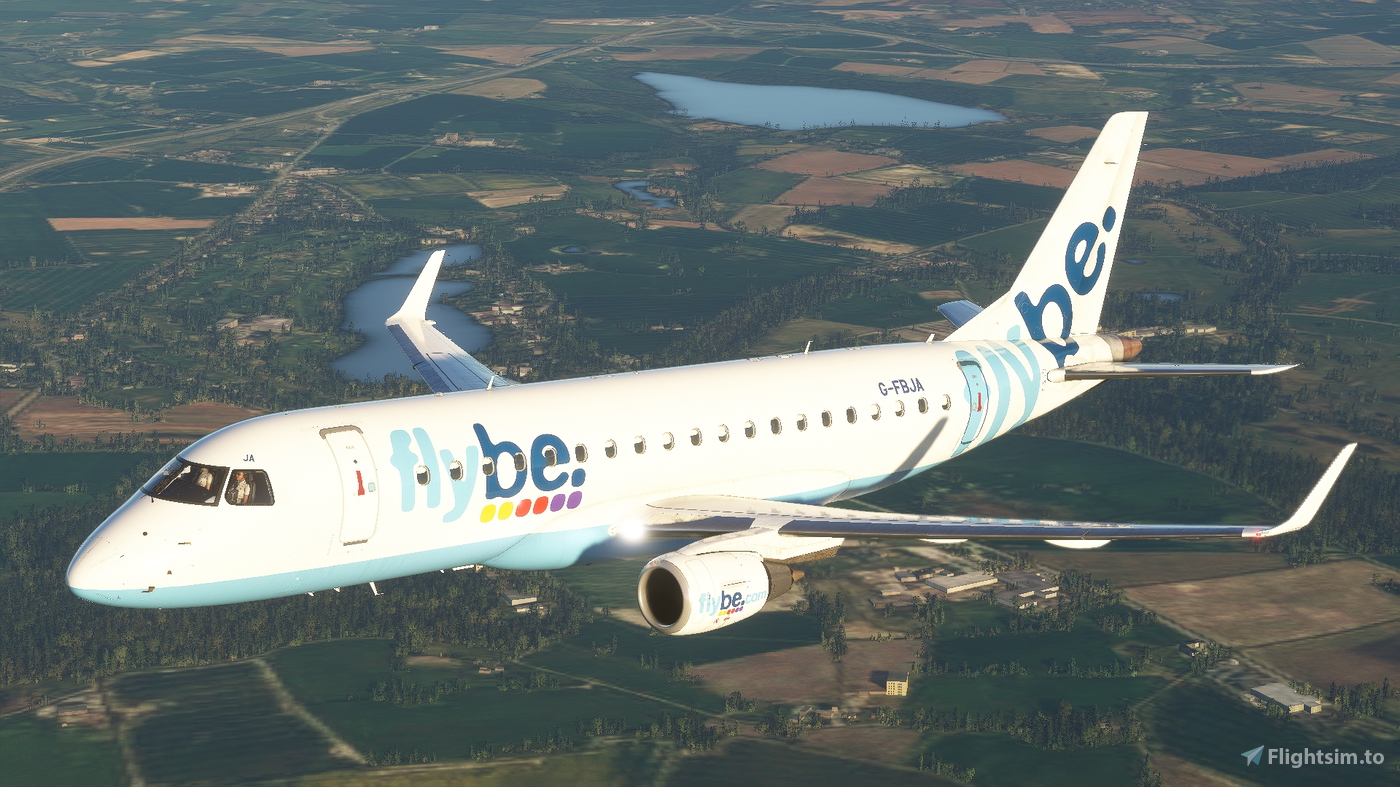 Flybe (circa 2011) G-FBJA | w/Cabin for Microsoft Flight Simulator | MSFS