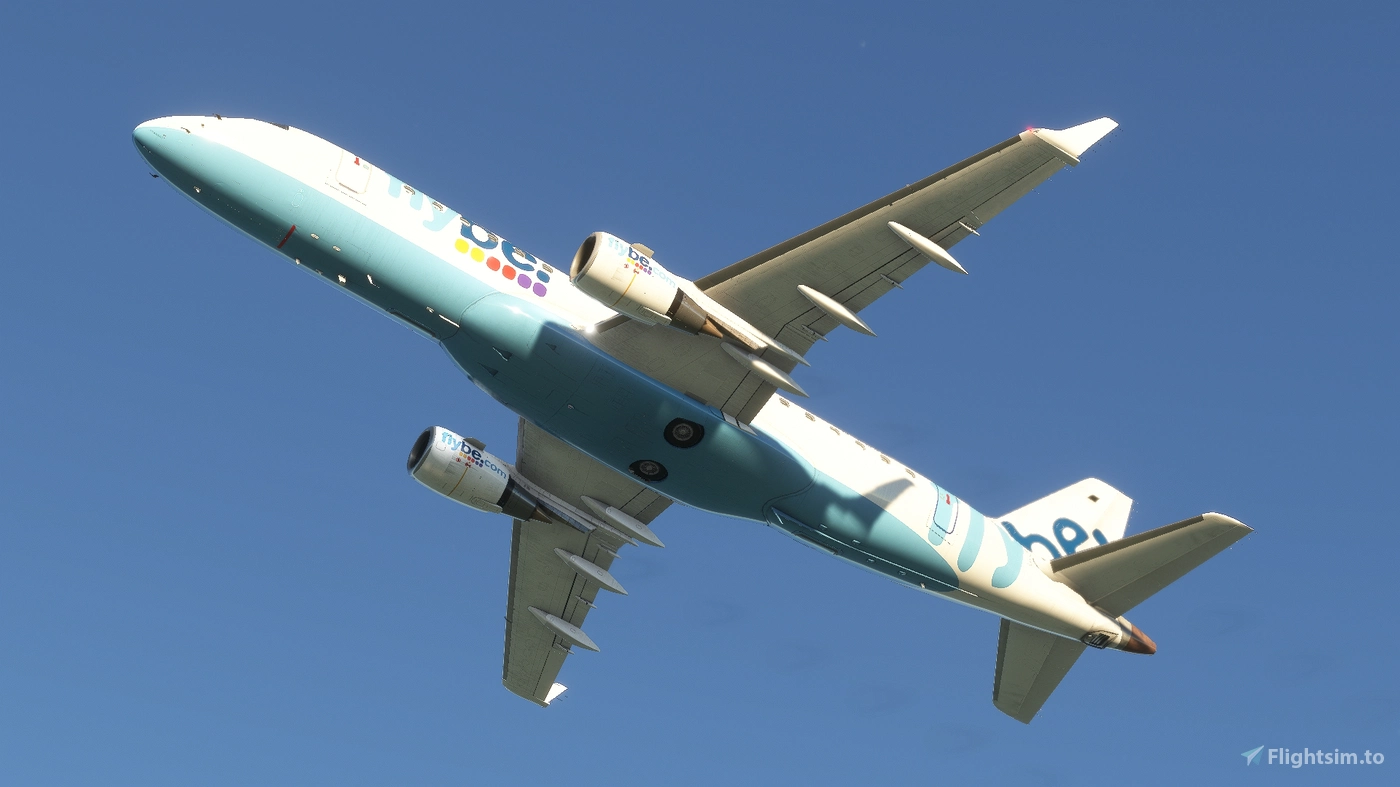 Flybe (circa 2011) G-FBJA | w/Cabin para Microsoft Flight Simulator | MSFS