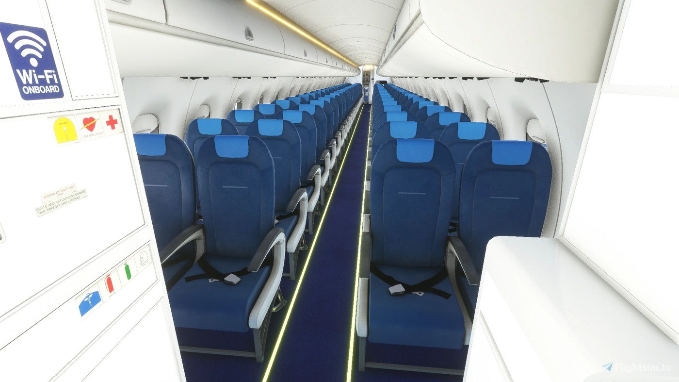 Flybe (circa 2011) G-FBJA | w/Cabin pour Microsoft Flight Simulator | MSFS