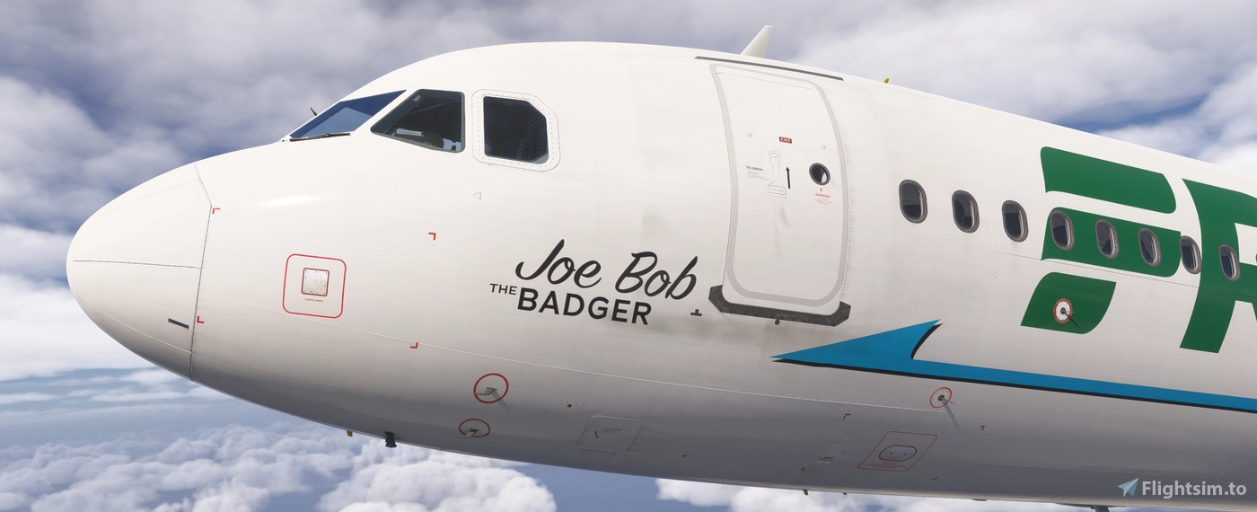 Frontier N708FR|2016 for Fenix Simulation A321-CFM-SL SingleClass(8k ...