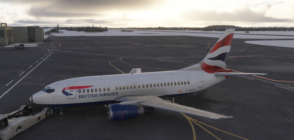 CSS 737-500 - United Airlines (N46625) para Microsoft Flight Simulator ...