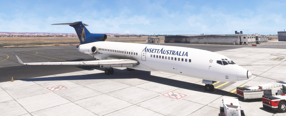 FSS Ansett Australia B727-100 Super voor Microsoft Flight Simulator | MSFS