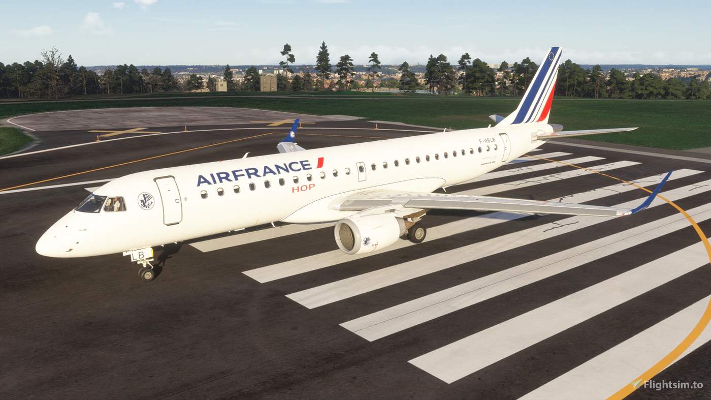 FSS E190 Air France Hop [Fleet Pack] 对于 Microsoft Flight Simulator | MSFS