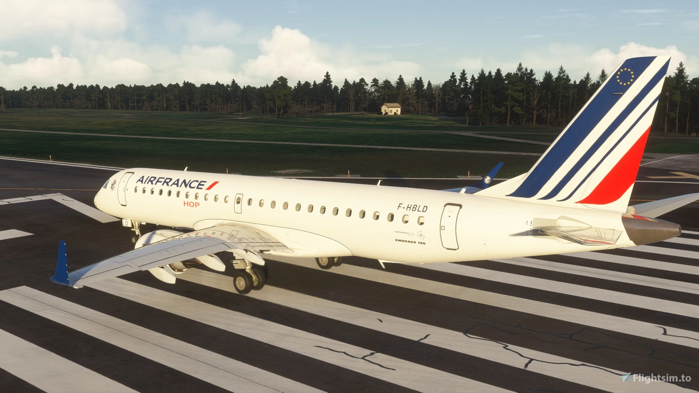 FSS E190 Air France Hop [Fleet Pack] pro Microsoft Flight Simulator | MSFS