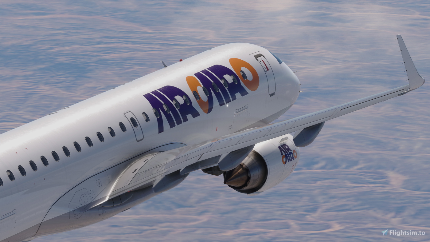 FSS Embraer E190 Air Cairo | 4K 对于 Microsoft Flight Simulator | MSFS