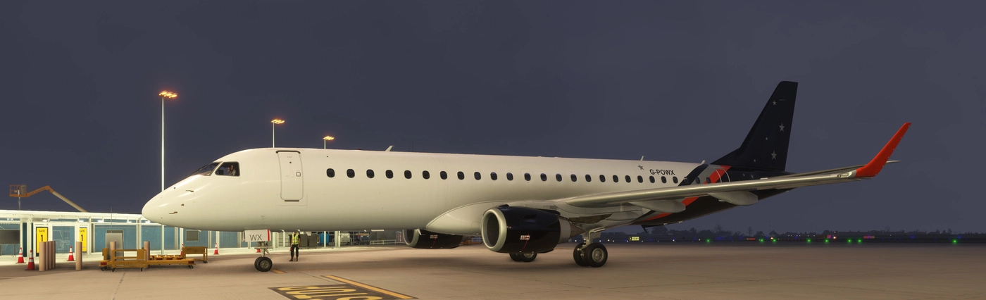 FSS Titan Airways E190 G-POWX for Microsoft Flight Simulator | MSFS