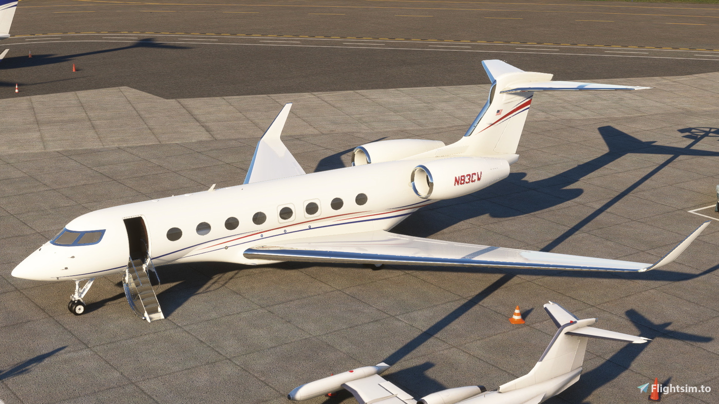 Costco Wholesale G650 N83CW￤Freeware ULR Business Jets voor Microsoft ...