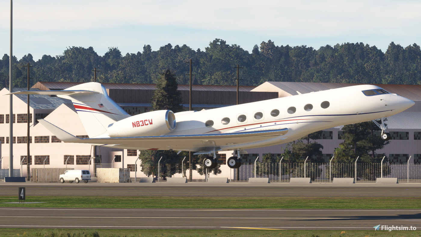Costco Wholesale G650 N83CW￤Freeware ULR Business Jets voor Microsoft ...