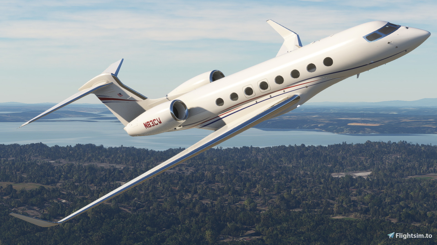 Costco Wholesale G650 N83CW￤Freeware ULR Business Jets voor Microsoft ...