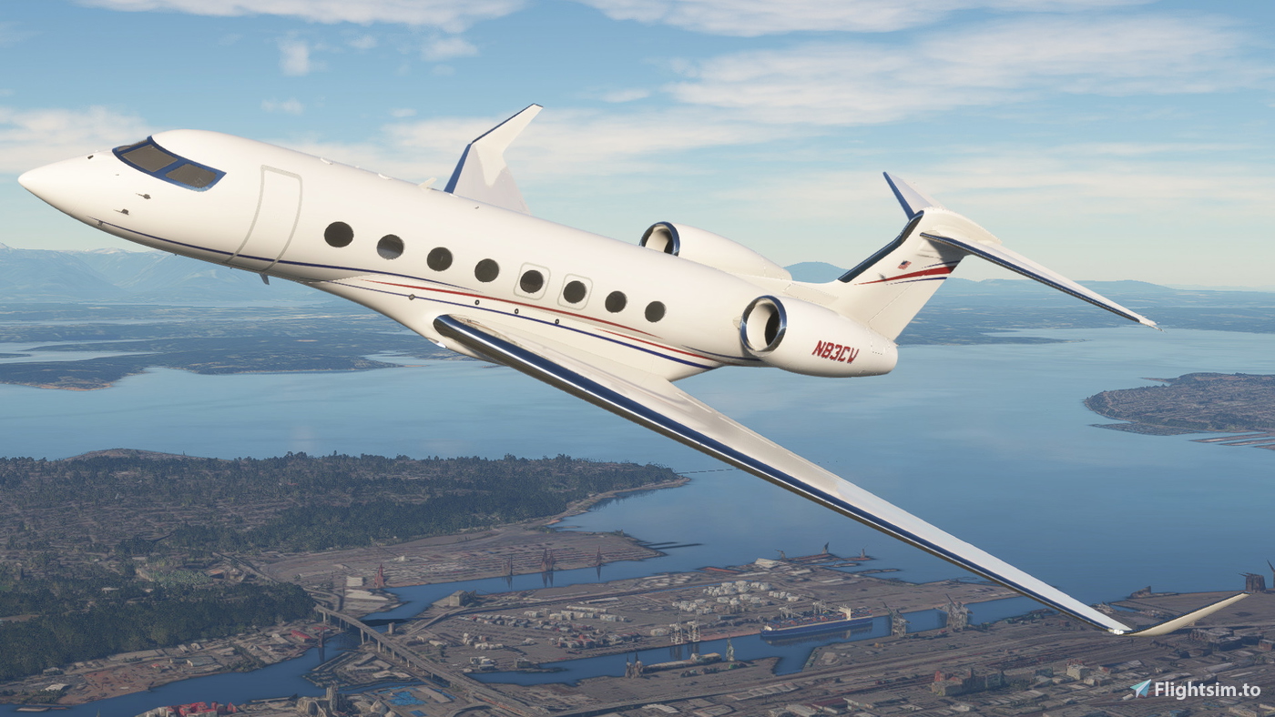 Costco Wholesale G650 N83CW￤Freeware ULR Business Jets voor Microsoft ...