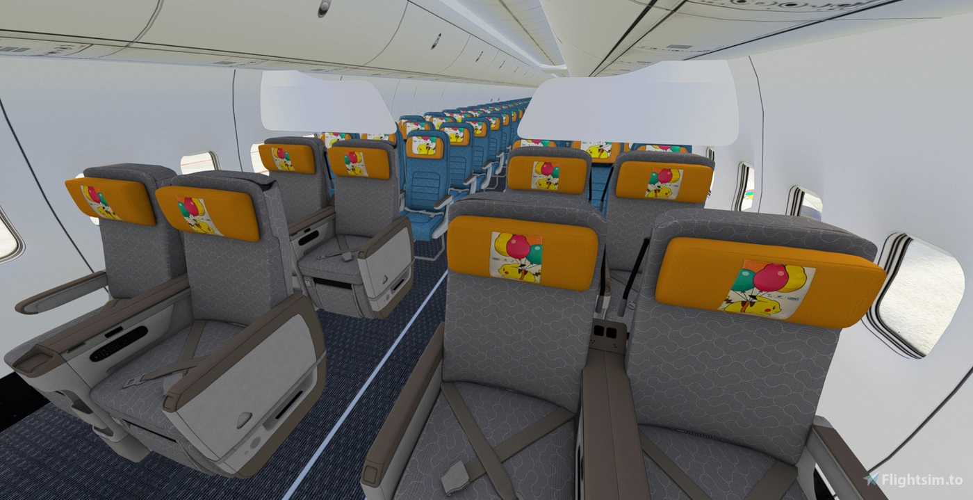 Garuda Indonesia (Pokémon - Pikachu Jet GA-1) / PK-GMU 对于 Microsoft ...