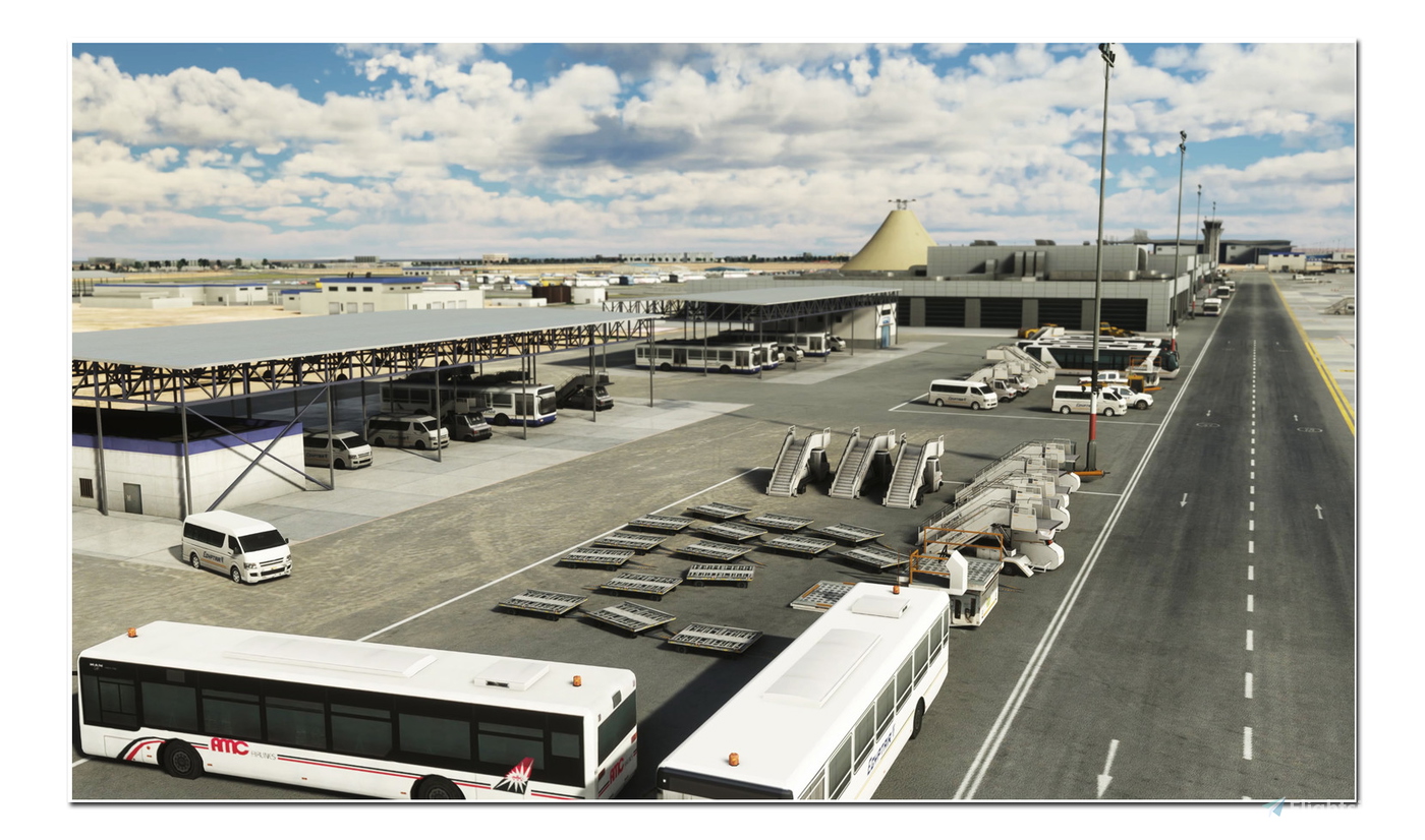 HEGN Hurghada - FSLTL Static Aircraft para Microsoft Flight Simulator ...